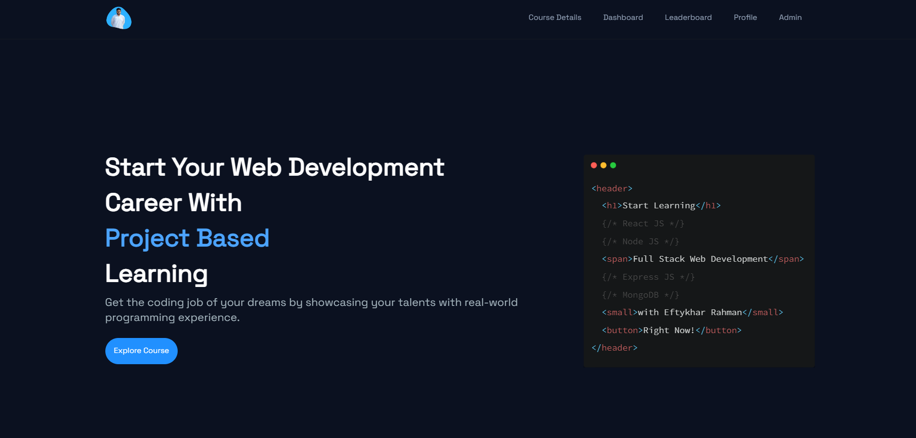 Eftykhar Rahman | Portfolio